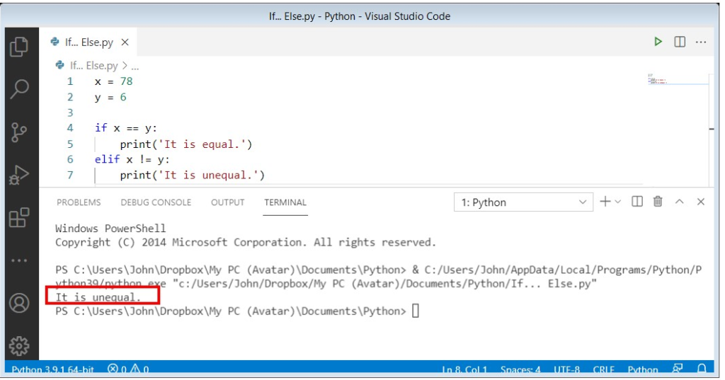 Introduction To Python If Else Statement With Practical Examples 