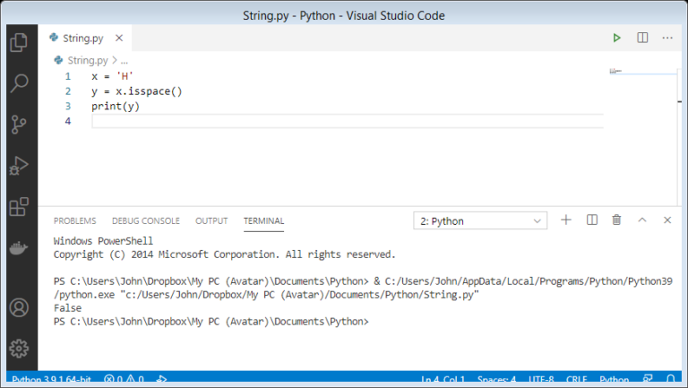 A Beginner Tutorial To Python String Method - codingstreets
