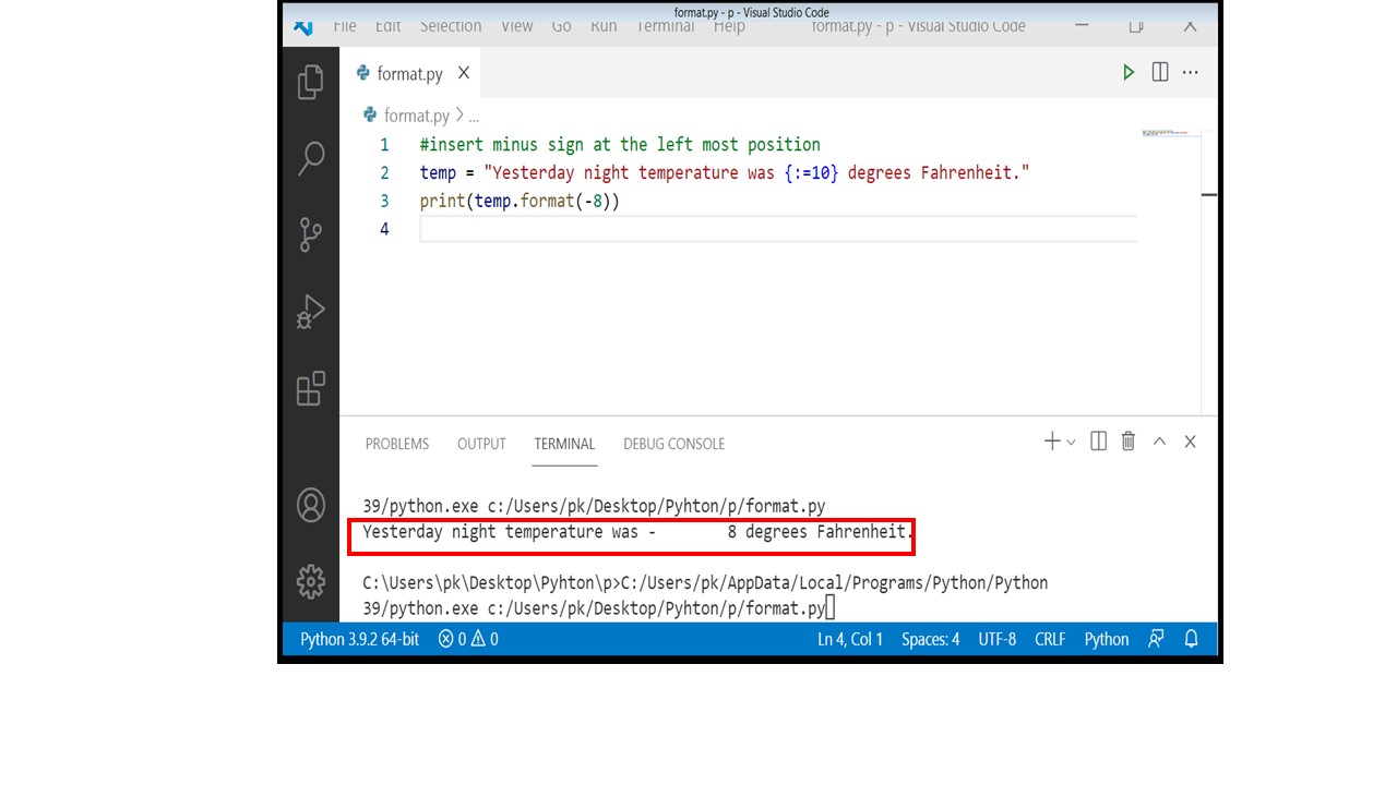 Quick Introduction To Python String Format Types Codingstreets