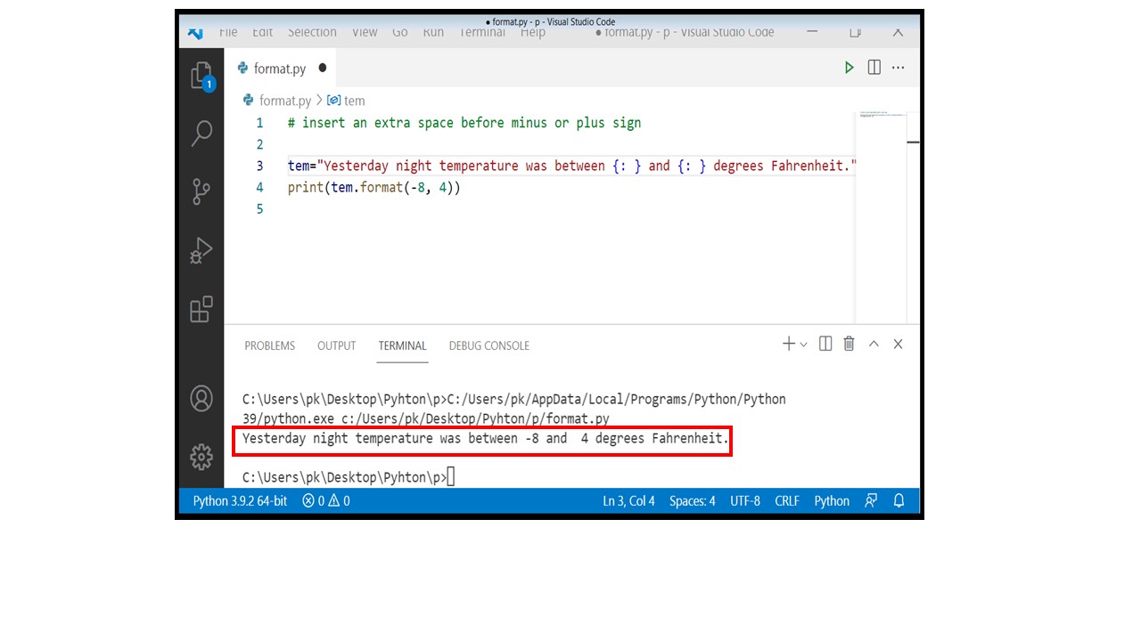 Quick Introduction To Python String Format Types Codingstreets 