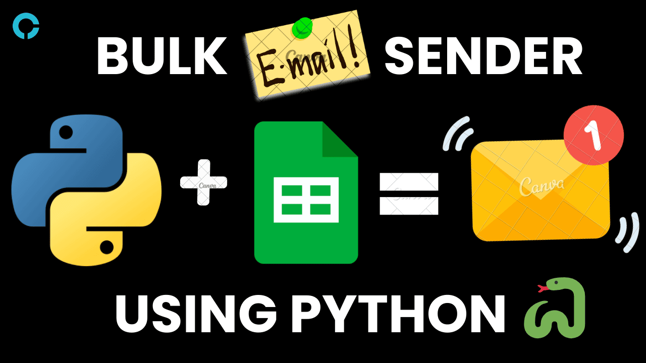 Python Bulk Email Sender Using Gmail & Google Sheets - codingstreets